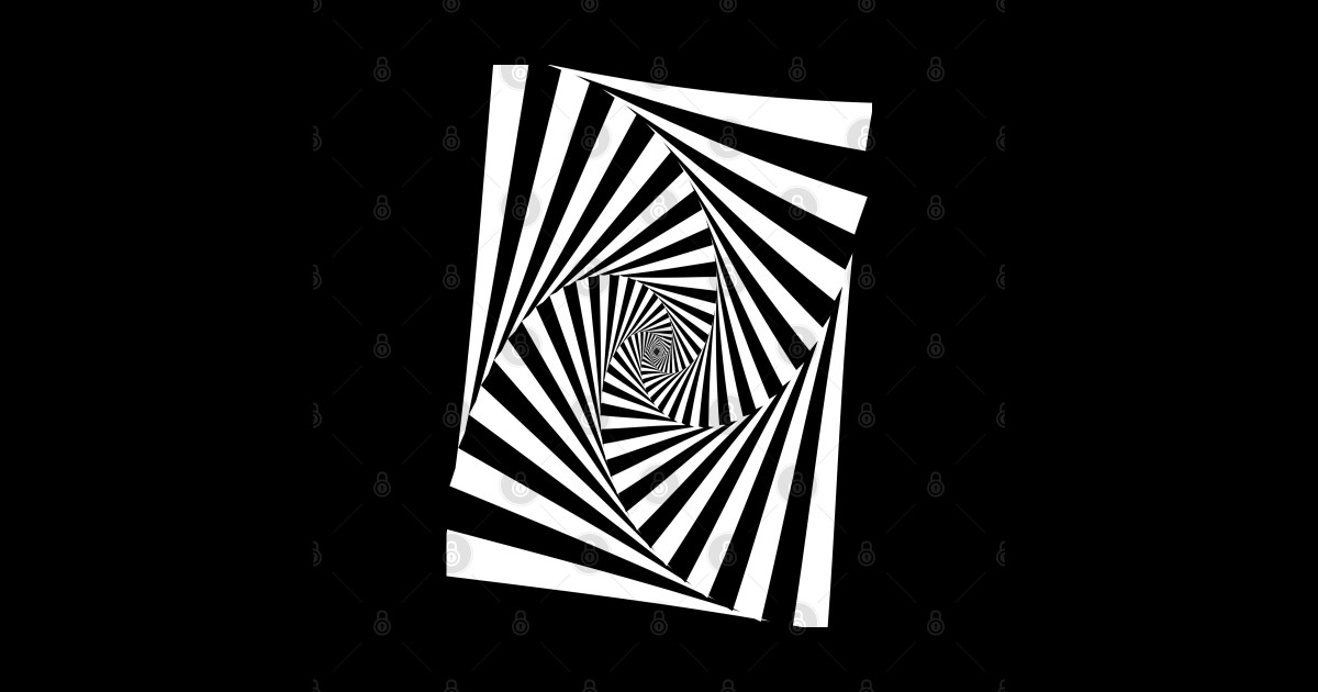 Borderline - Optical Illusion - Posters and Art Prints | TeePublic