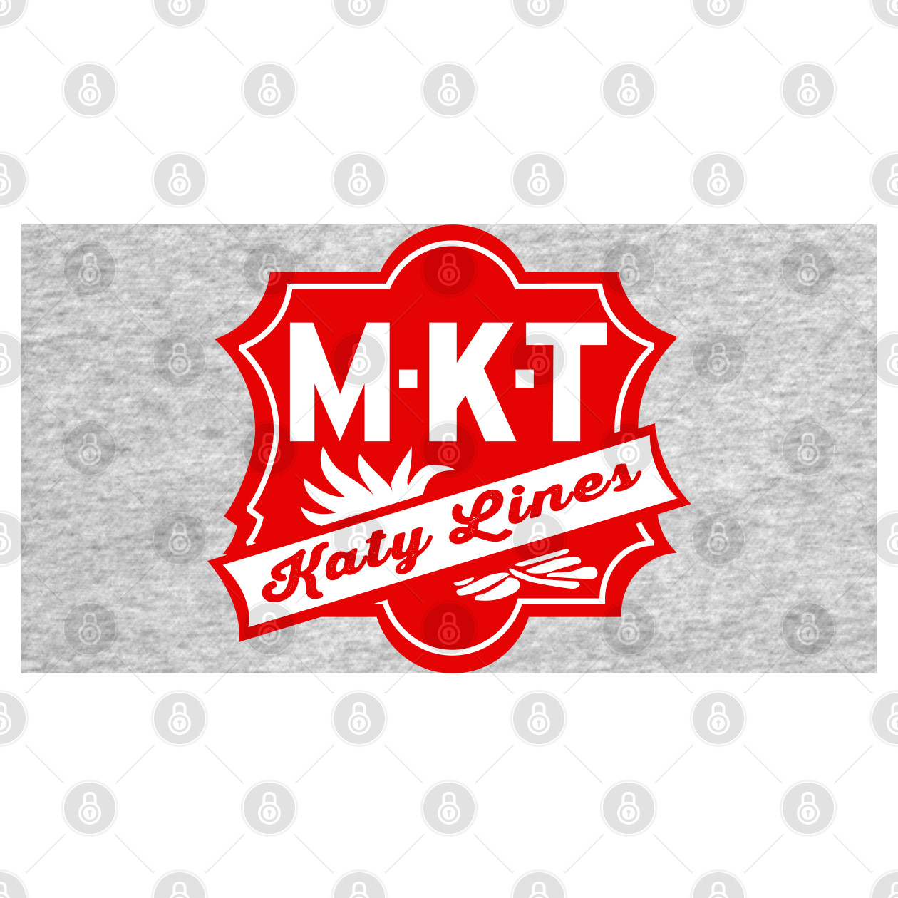 MKT Katy Lines - Mkt Railroad - T-Shirt | TeePublic