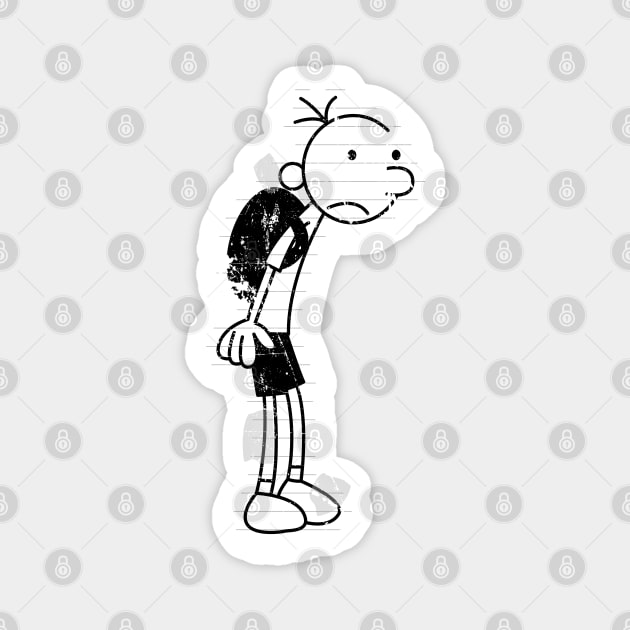 Greg Heffley - Diary of a Wimpy Kid - Greg Hefley - Magnet | TeePublic