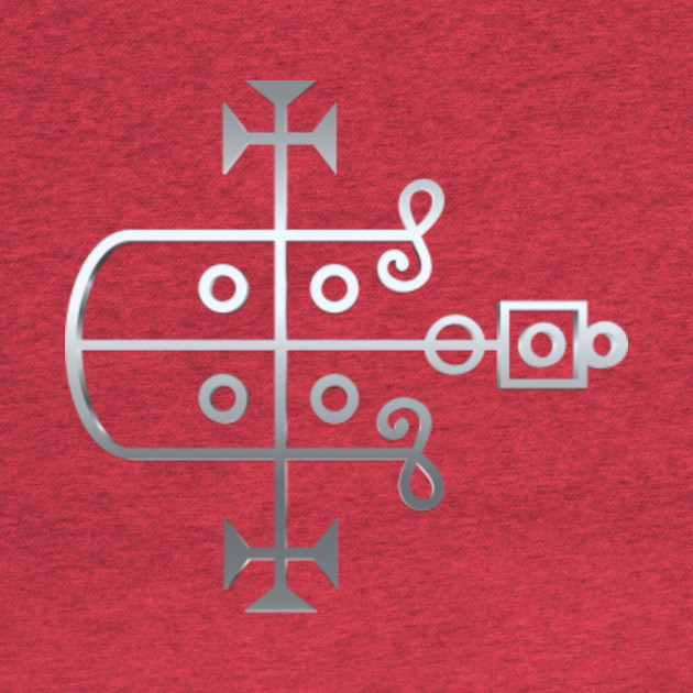 Gaap Sigil Modern Ars Goetia Demonic Seal Of Gaap In Silver - Goetia ...