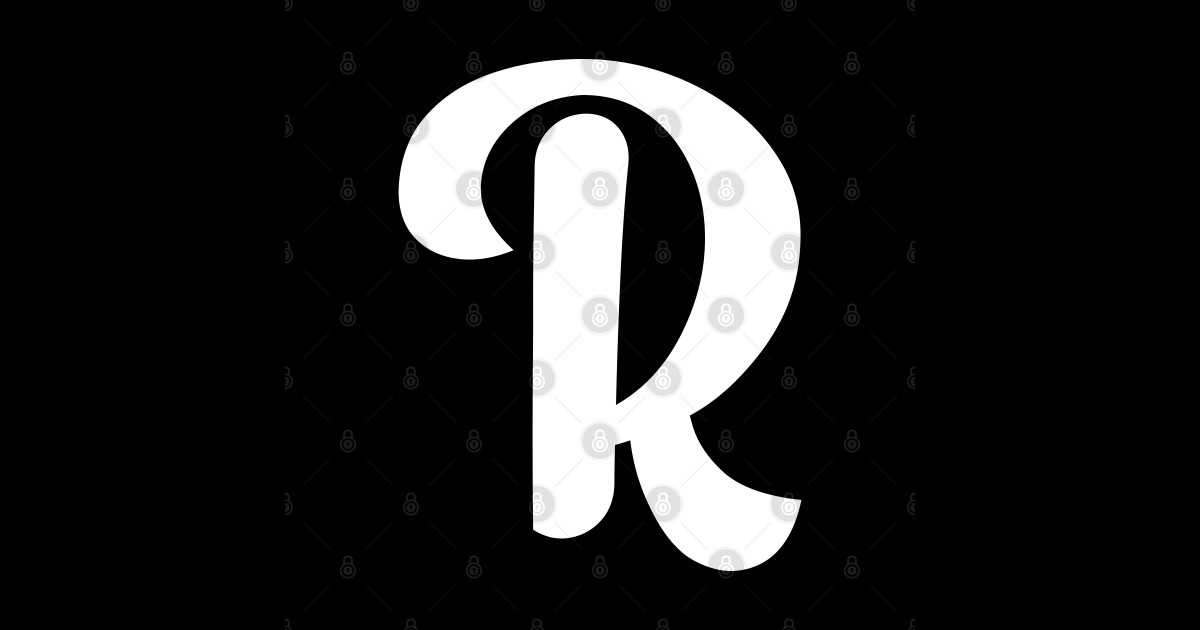 Letter R - Letter R - T-Shirt | TeePublic