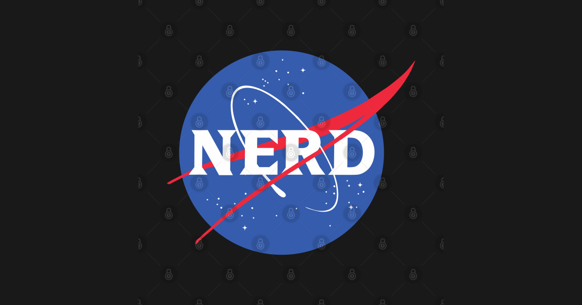 Nerds In Space - Nerd - T-Shirt | TeePublic