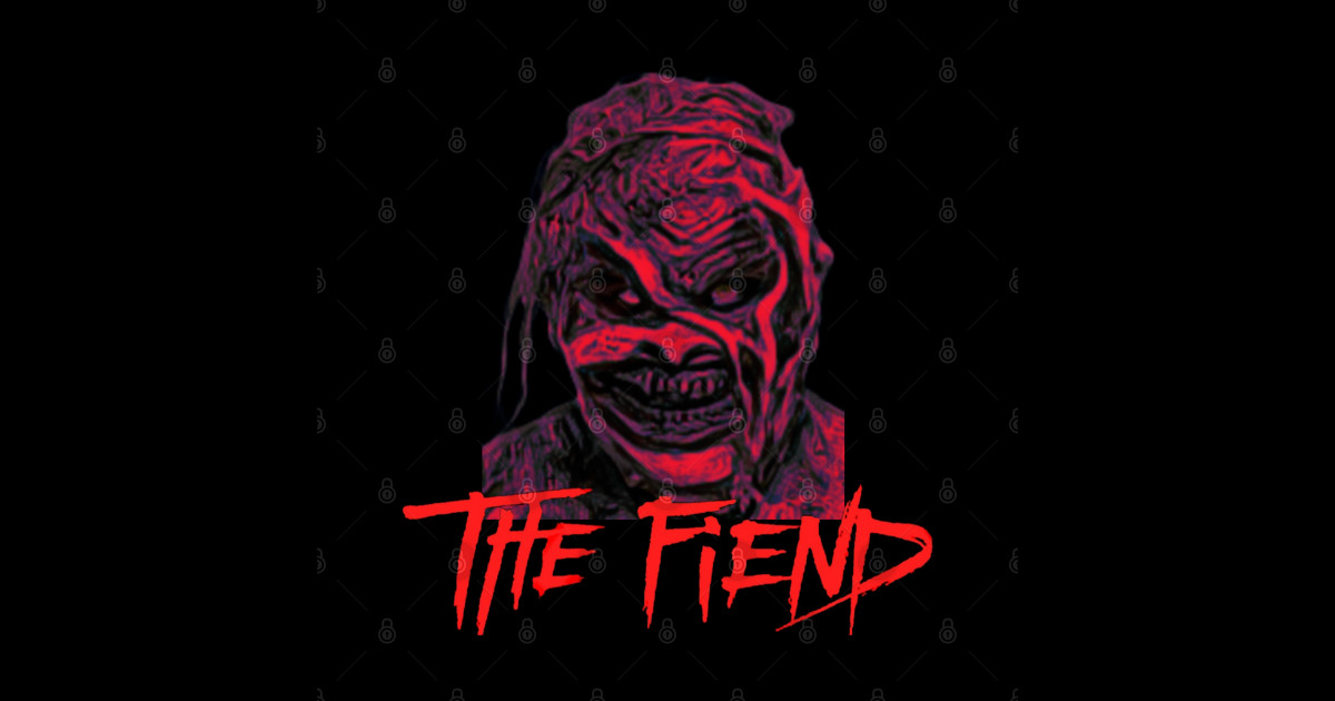 WWE The Fiend Burned - Wwe - Sticker | TeePublic
