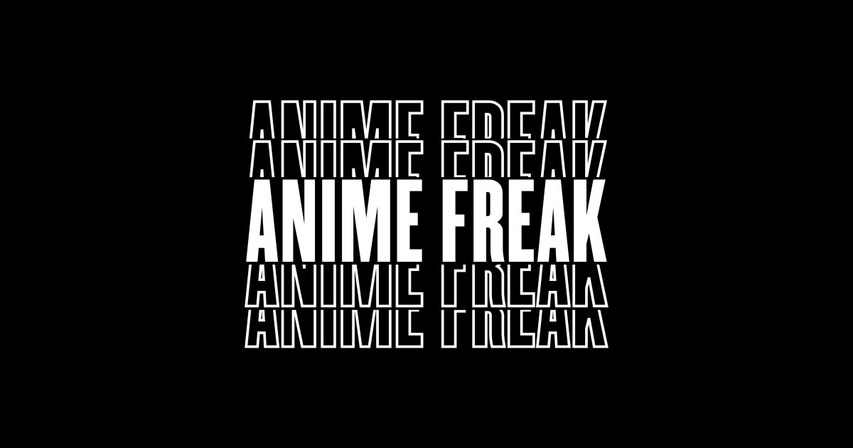 Anime Freak design Anime lover - Anime Lover - Sticker | TeePublic