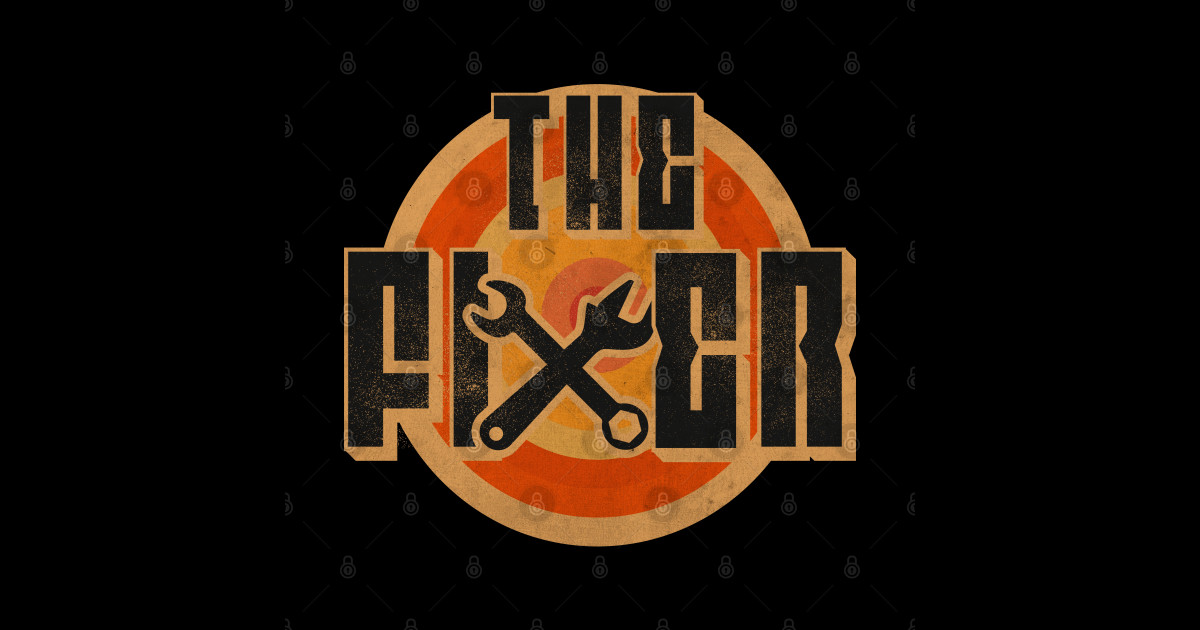 Fixer Vintage Sign - Gas Station - Sticker | TeePublic