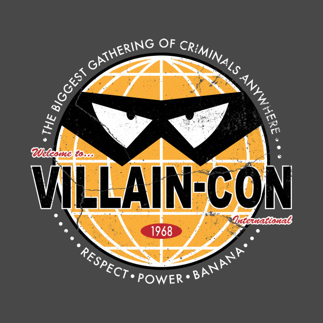 Villain-Con - Villains - T-Shirt | TeePublic