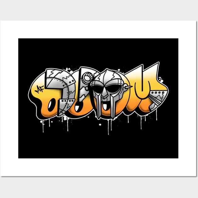 Legend graffiti mf doom - Mf Doom - Posters and Art Prints | TeePublic