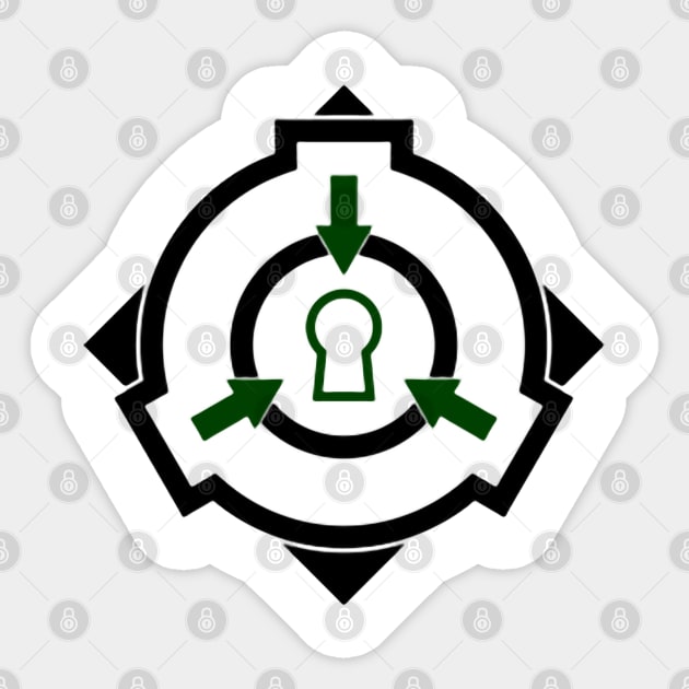 SCP Foundation: Object Class Safe - Scp Foundation - Sticker | TeePublic