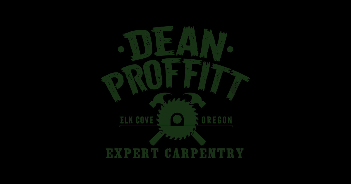 Dean Proffitt Carpentry - Overboard - Sticker | TeePublic