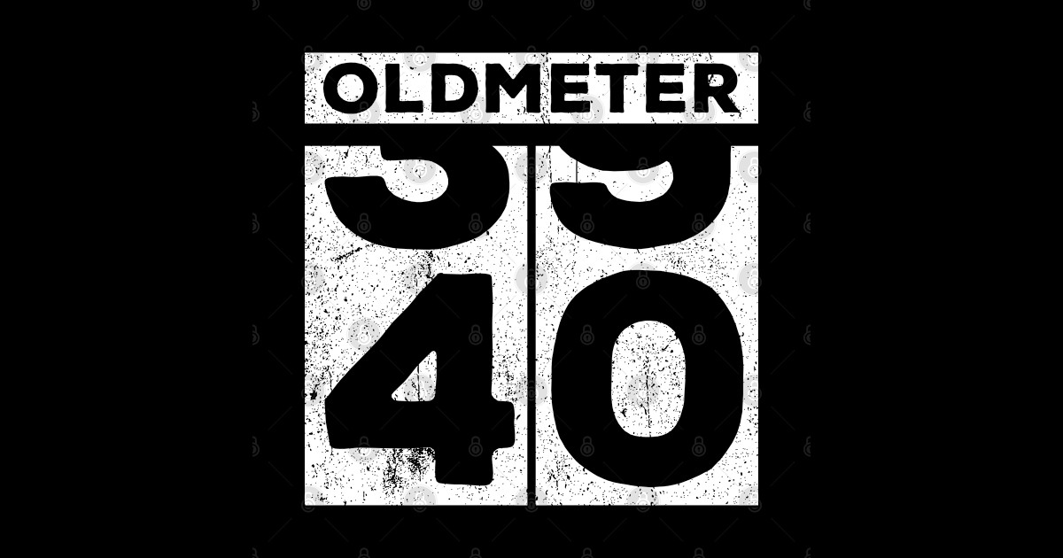 40th Birthday Odometer - Funny Birthday Gift - 40th Birthday Odometer ...