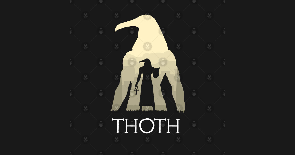 Egyptian Deities - Thoth - Thoth - T-Shirt | TeePublic