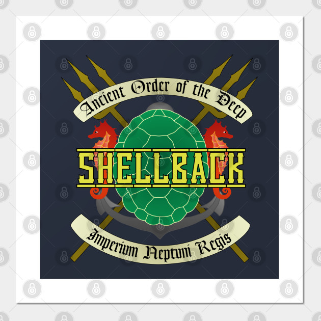 Shellback (Front Only) - Shellback - Posters and Art Prints | TeePublic