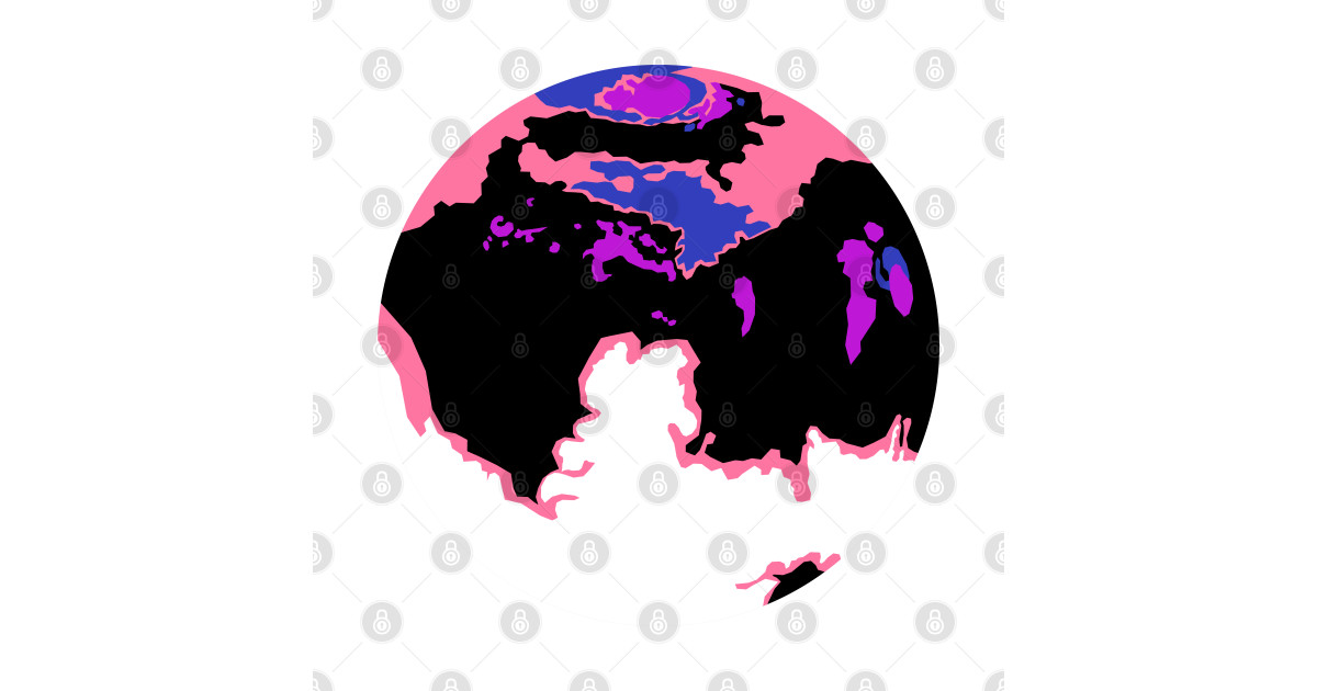 Pride Planets - Mars - Genderfluid Pride - Space - T-Shirt | TeePublic