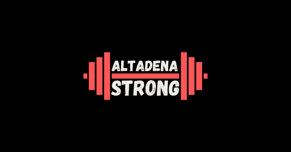 Altadena Strong LAFD Strong - Altadena Strong - Sticker | TeePublic