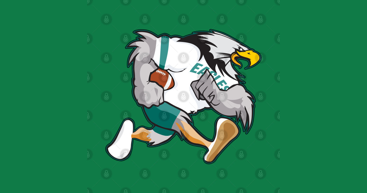 Retro Philly Big Bird Football - Birds Football - T-Shirt | TeePublic