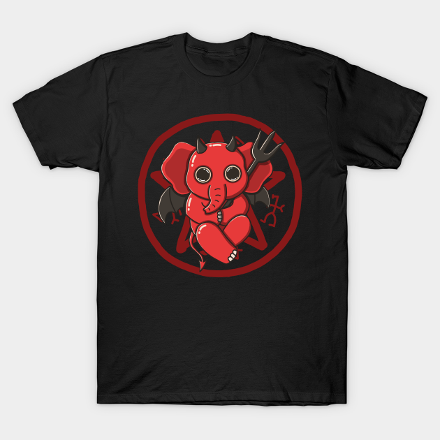 Baby Hell Elephant - Cute - T-Shirt | TeePublic