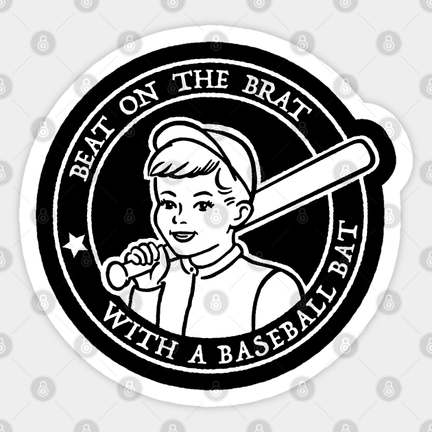 Ramones - Beat on the Brat with a Baseball Bat - Ramones - Sticker ...