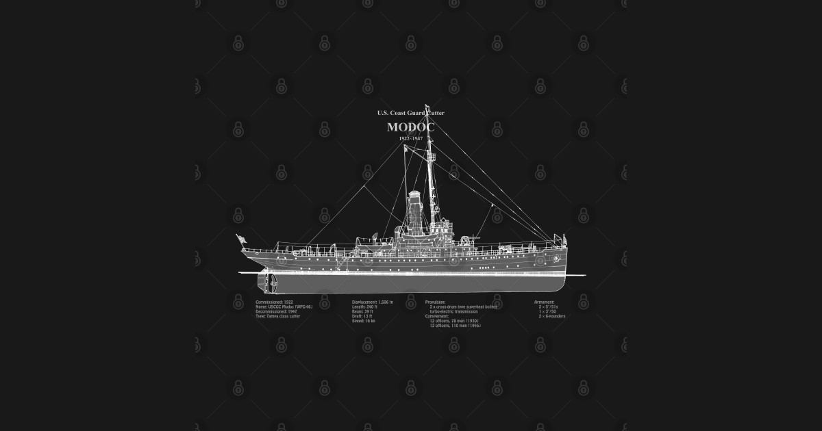 Modoc wpg-46 United States Coast Guard Cutter - ABDpng - Modoc - T ...