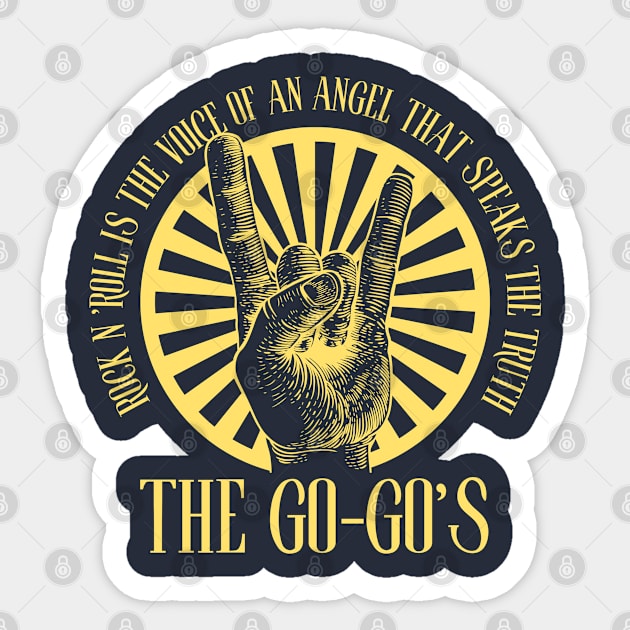 The Go'gos - The Go Gos - Sticker | TeePublic