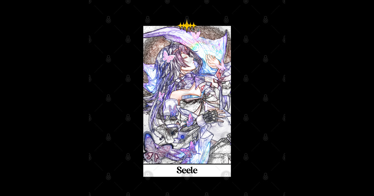 Seele Tarot Style - Honkai Star Rail - Sticker | TeePublic