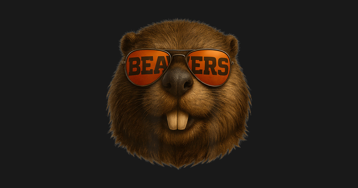 Beavers Are The State Animal In So Go Beavs - Oregon State Animal - T ...