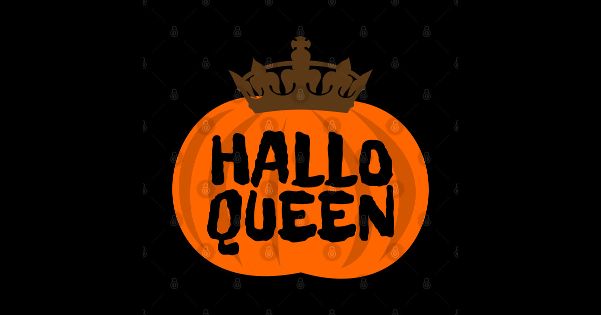 Halloqueen - Halloween - Sticker | TeePublic