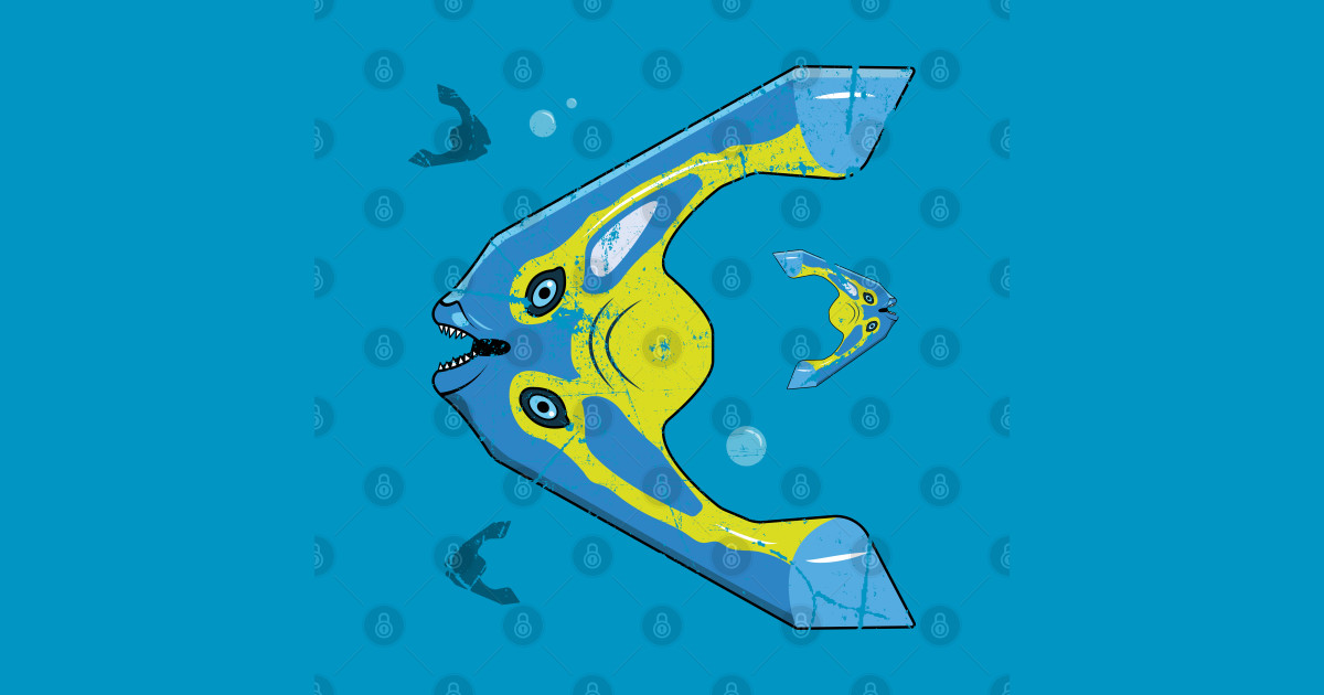 Boomerang - Subnautica - Fish - T-Shirt | TeePublic