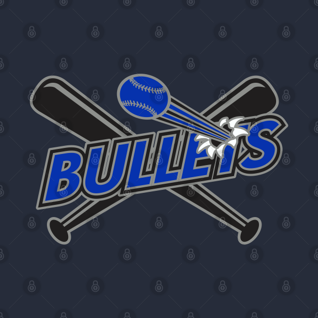 Bullets Baseball Logo - Bullets Baseball - T-Shirt | TeePublic