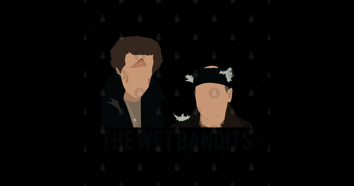 The Wet Bandits - The Wet Bandits - Sticker | TeePublic