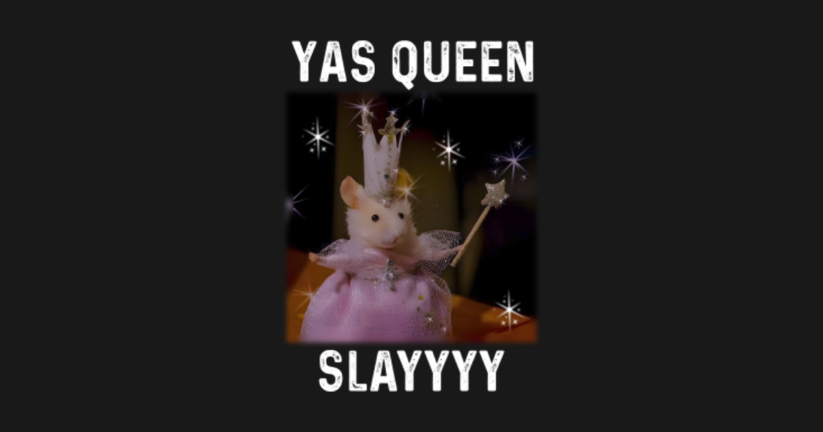 Yas Queen Slay Funny Meme Sarcastic Costume Tees - Yas Queen Slay Funny ...