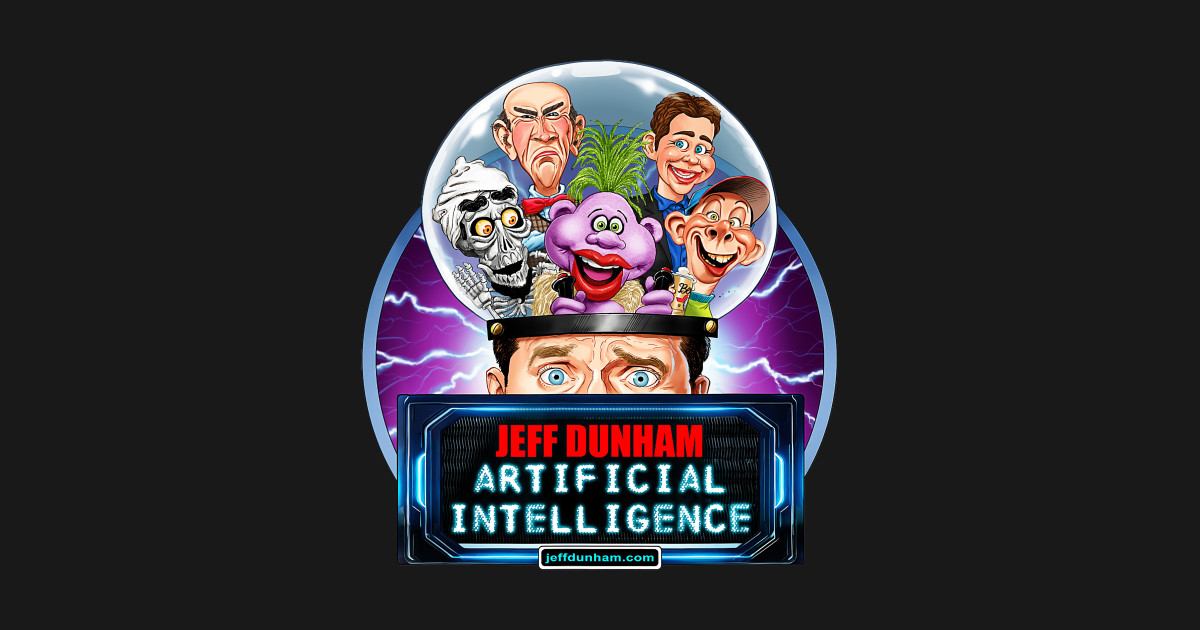 Jeff Dunham Artificial Intelligence (2025) - Jeff Dunham - T-Shirt | TeePublic