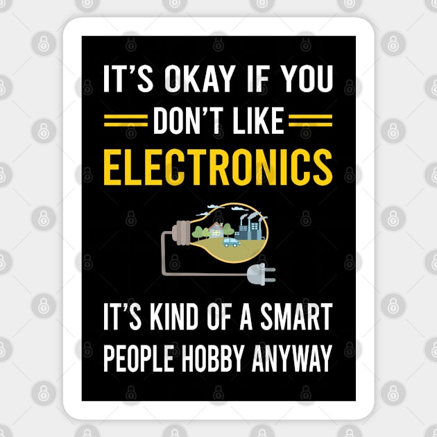 Smart People Electronics - Electronics - Sticker | TeePublic