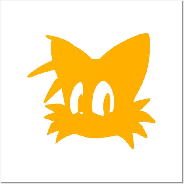 Tails head logo - Tails - Posters and Art Prints | TeePublic