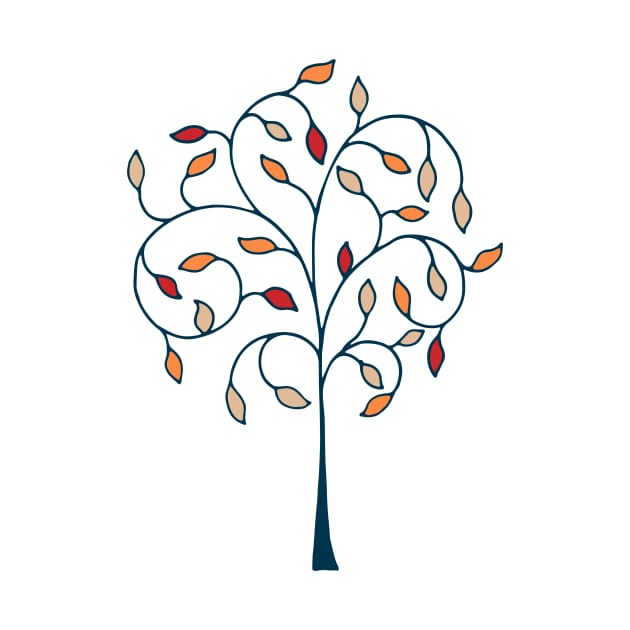 Artsy tree drawing - Artsy - T-Shirt | TeePublic