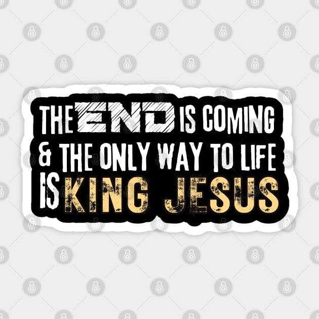 Jesus is the Way - Jesus Christ - Sticker | TeePublic