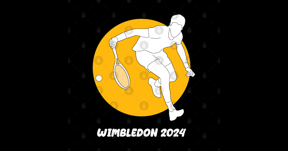 Wimbledon 2024 - Wimbledon - Sticker | TeePublic
