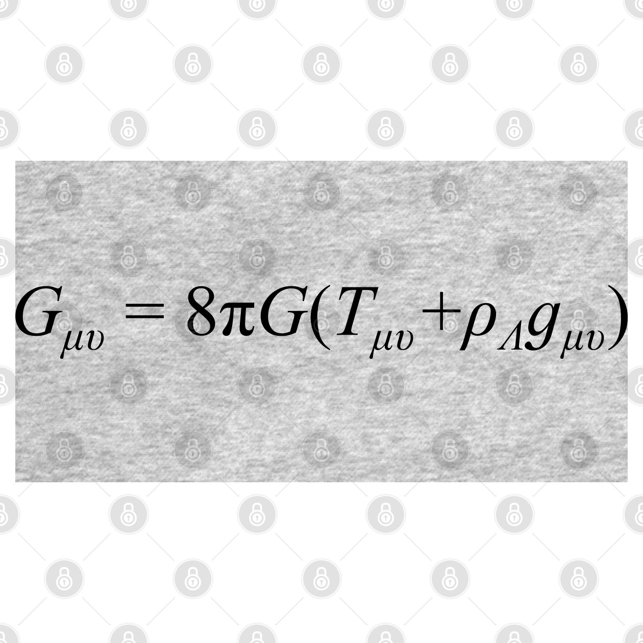 Einstein's General Relativity Equation - Albert Einstein - T-Shirt ...