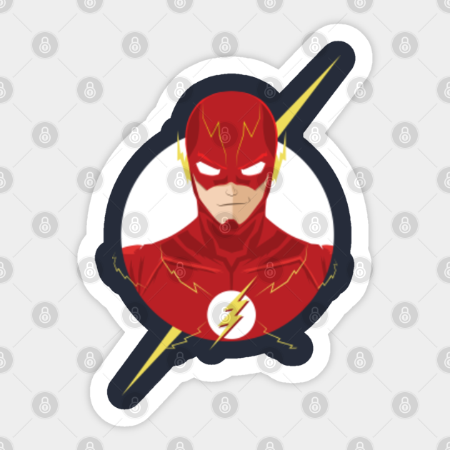 The FLASH ! - The Flash - Sticker | TeePublic