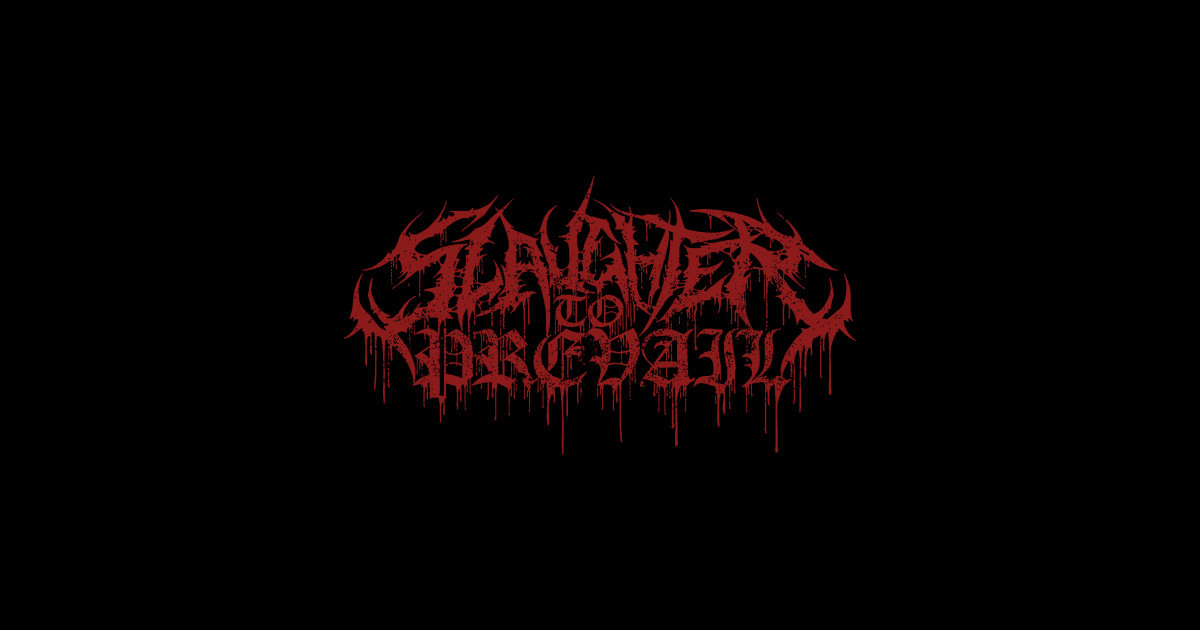 Slaughter to Prevail Logo - Slaughter To Prevail - Sticker | TeePublic