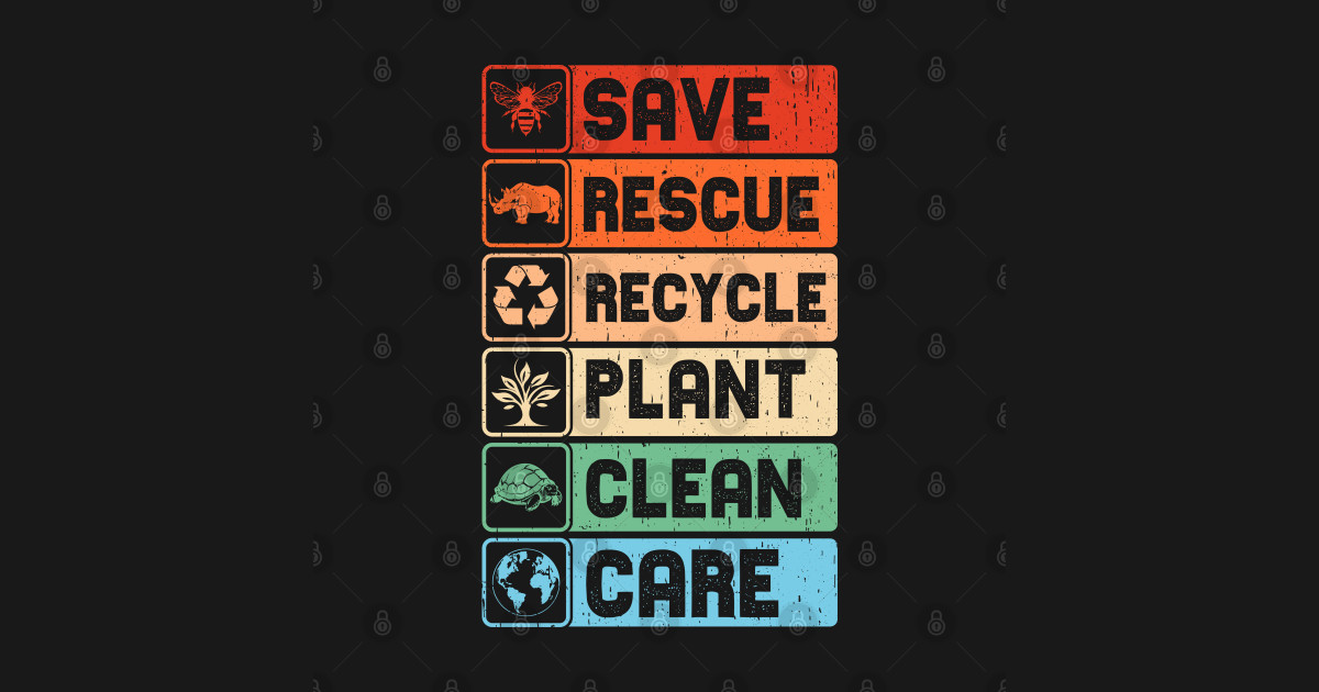 Save Bees Rescue Animals Recycle Plastic Earth Day - Save Rescue ...