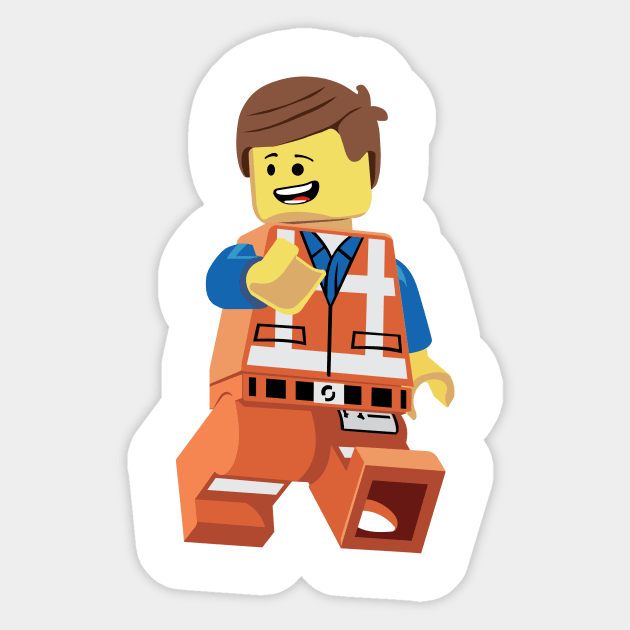 Emmet - Everything Is Awesome - Sticker | TeePublic