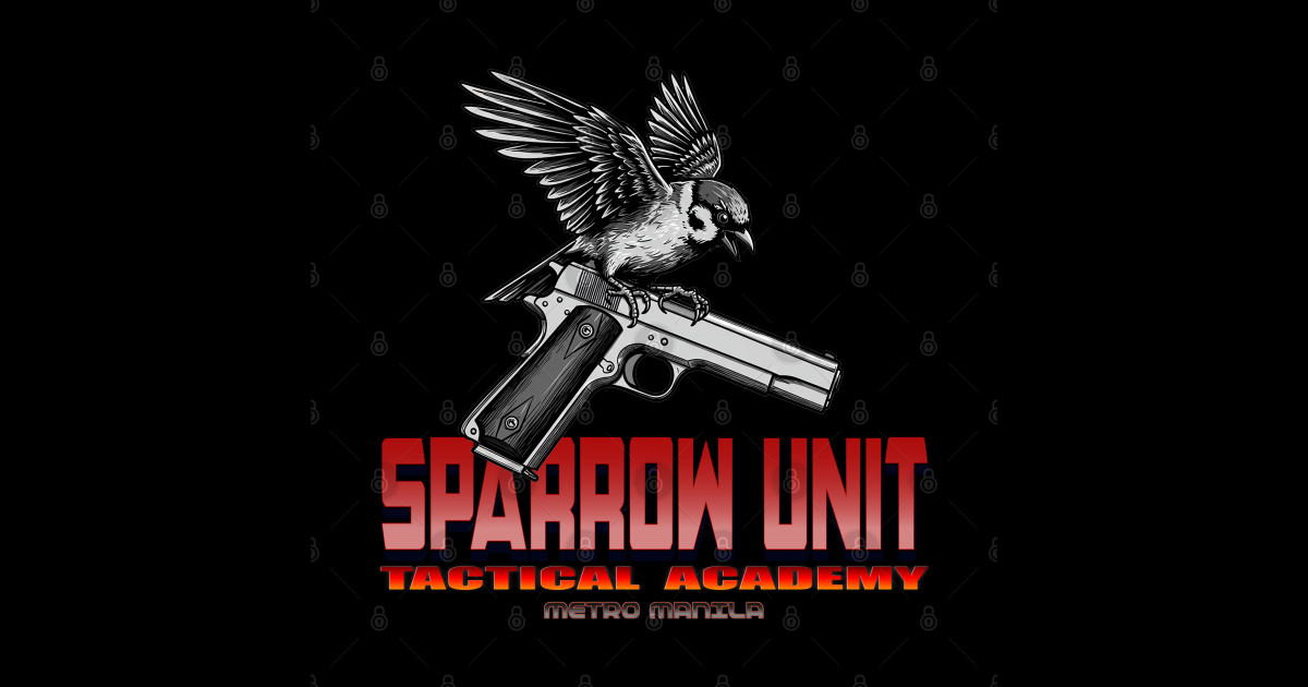 Sparrow Unit Academy - Sparrow - Sticker | TeePublic
