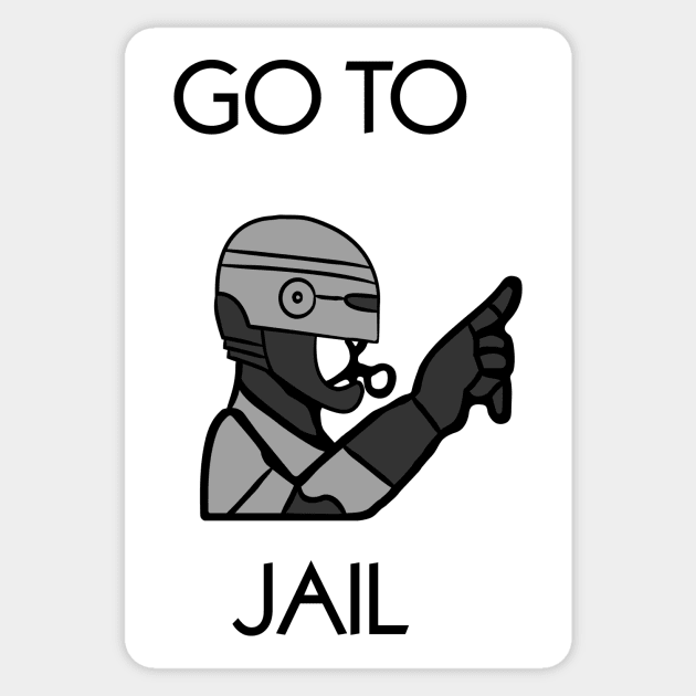 Go to Jail - Mortal Kombat - Sticker | TeePublic