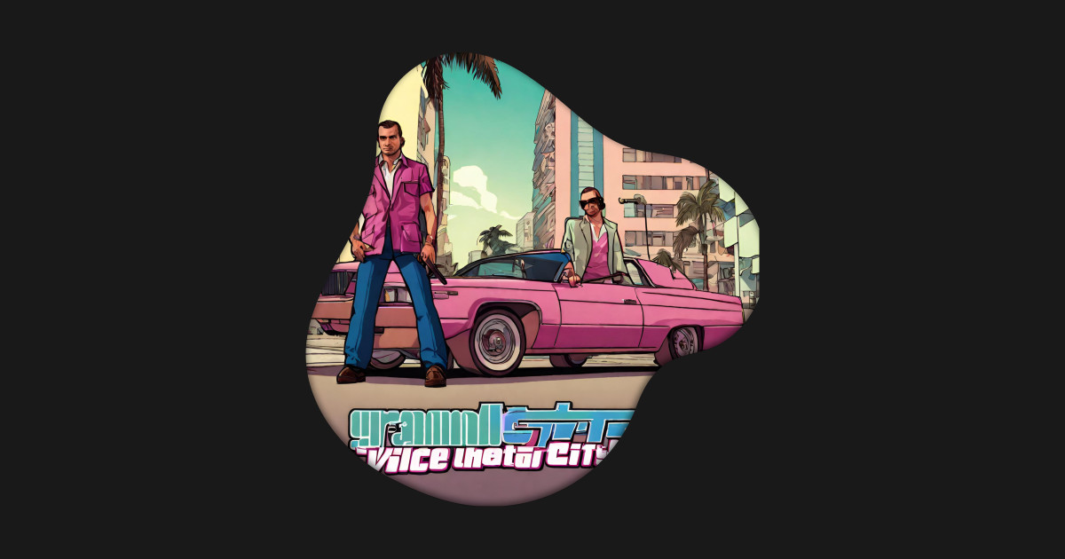 gta vice city - Gta - T-Shirt | TeePublic