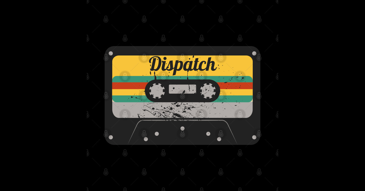 Dispatch / Cassette Tape - Dispatch Band - Sticker | TeePublic