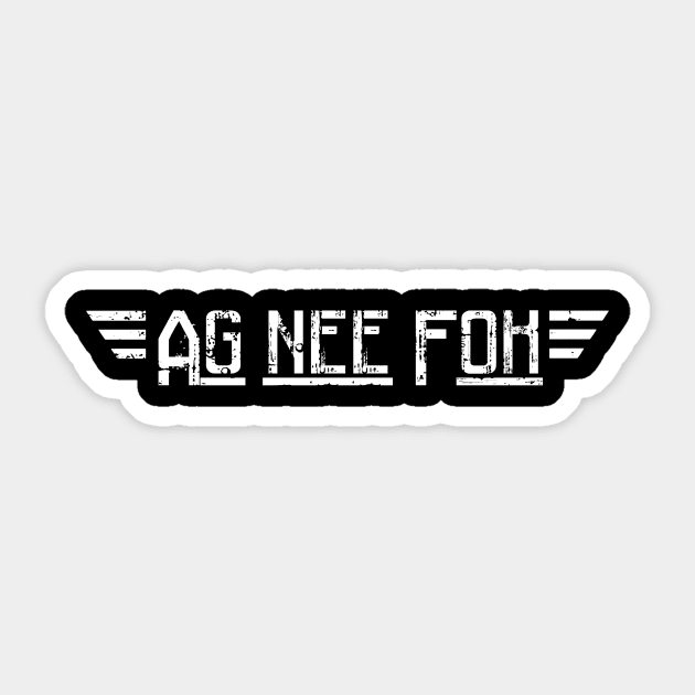 Ag Nee Fok - Afrikaans - Sticker | TeePublic
