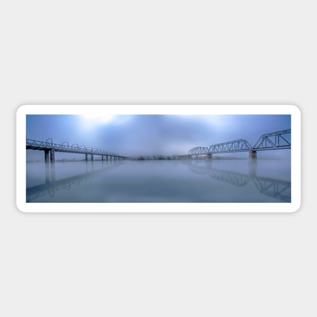 Bridges Under Fog - Murray Bridge, South Australia - Australian ...