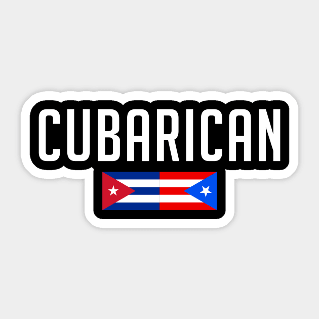 Cuban and Puerto Rican - Cubarican Cuba Puerto Rico Pride - Cubarican ...