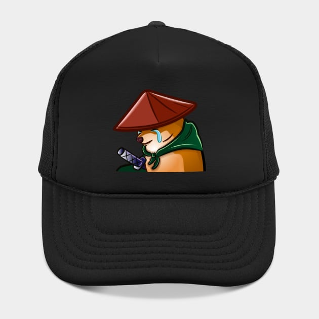 Samurai Cheems Dog Meme T-Shirt - Cheems Meme - Hat | TeePublic