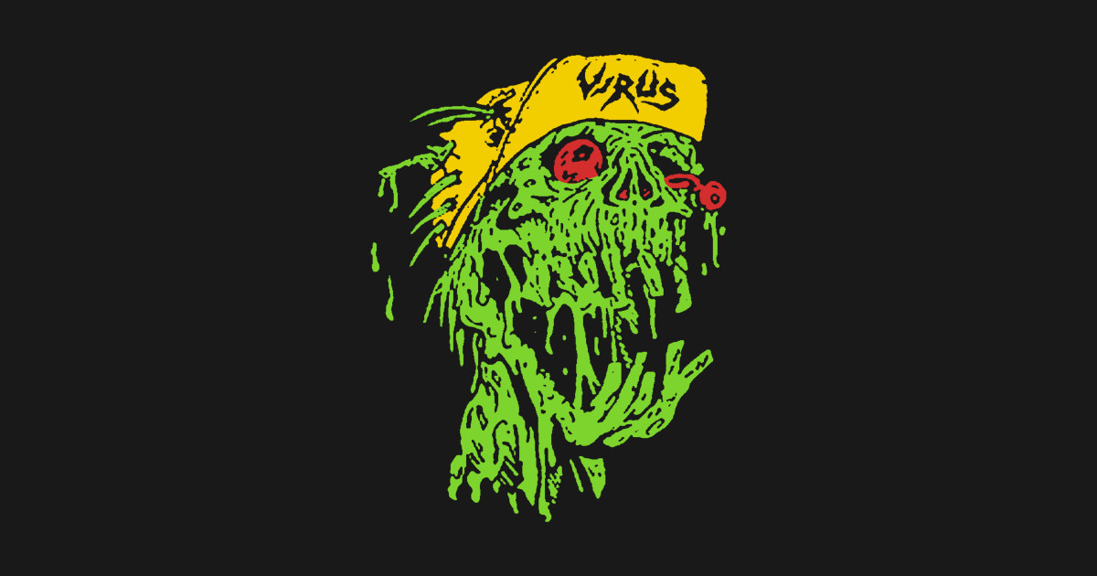 Monster Icon Band Street Punk - The Virus - T-Shirt | TeePublic
